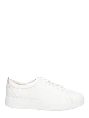 Fitflop Soft Leather Sneakers - White