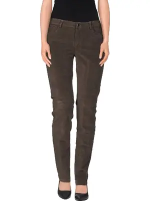 Rossopuro ROSSOPURO Straight Leg Pants Brown