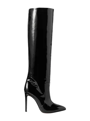 Paris Texas Paris Texas Stiletto Patent-leather Knee Boots Black