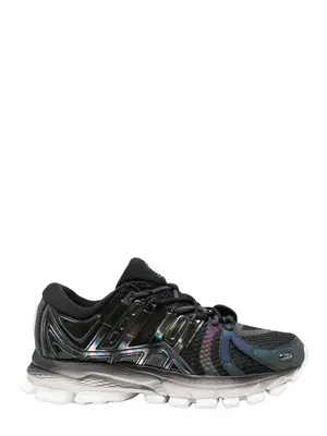 LI-NING Panelled Lace-up Sneakers - Black