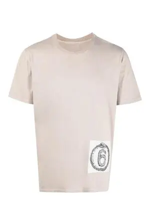 MAISON MARGIELA Logo Patch T-shirt