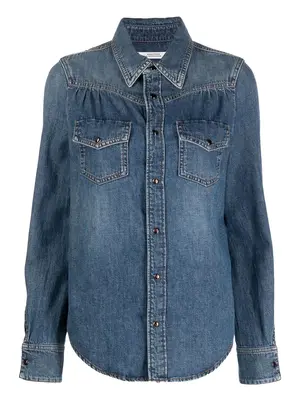 DOROTHEE SCHUMACHER Dorothee Schumacher Patch-Pocket Denim Shirt