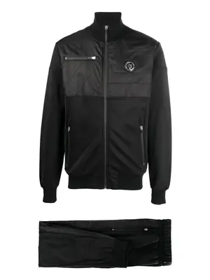 PLEIN SPORT Tiger-logo Tracksuit Set - Black