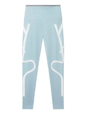 Stella McCartney Stella McCartney TruePace Running Leggings Aqua Blue