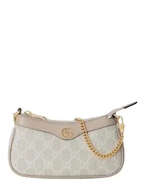 Gucci Ophidia Small Shoulder Bag Beige And White Supreme