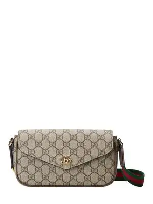 Gucci Ophidia Small Shoulder Bag Gg Canvas - Beige