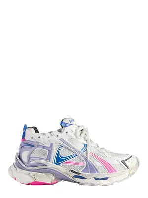 Balenciaga Runner Sneakers White Multi