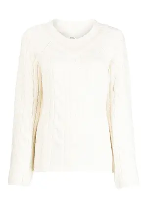 GOEN.J Goen.J Cable-Knit Wool-Blend Sweater
