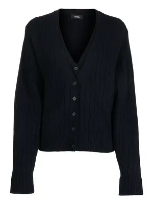 GOEN.J Goen.J Double-Layered V-Neck Cardigan