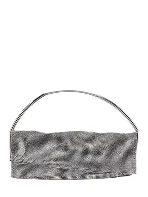 Benedetta Bruzziches Crystal Embellished Tote - Silver