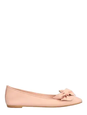 POLLINI Ballet Flats In Leather Blush