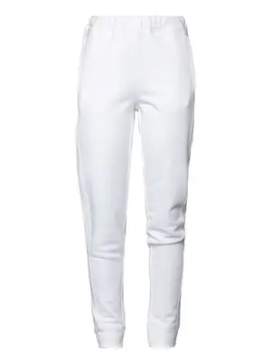 Moschino Cotton Tapered Track Pants White