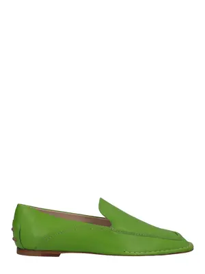 TOD'S TOD'S Leather Loafers Light Green
