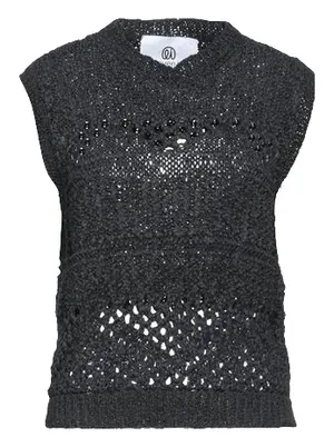 EVEN IF EVEN IF Knitted Sleeveless Top Grey