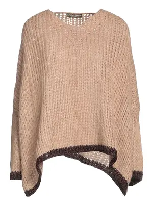 SPADALONGA Knitted Sweater - Beige