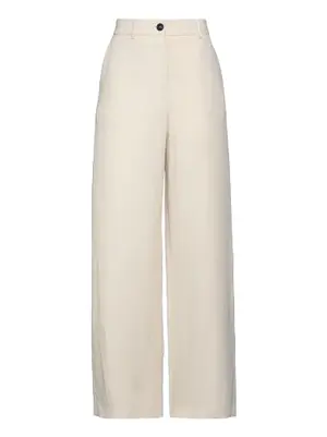 MSGM MSGM Straight Leg Pants Beige