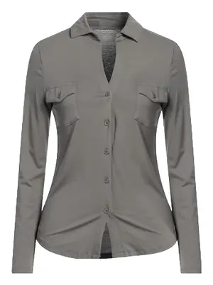 Majestic Filatures Viscose Blend Jersey Shirt Grey