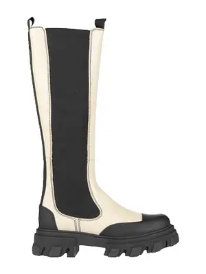 GANNI GANNI Knee High Boot Beige