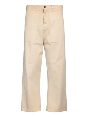 NOSTRASANTISSIMA Straight-Leg Jeans Sand