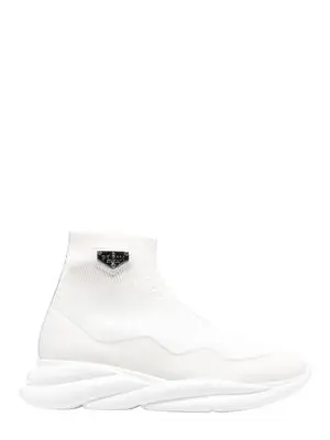Philipp Plein Skywalker Runner Sock-sneakers - White