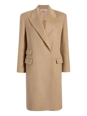 another tomorrow-Another Tomorrow Double-Faced Tailored Trench Coat