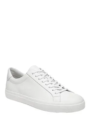 Vince Fulton Leather Lace-up Sneakers - White
