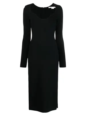 Veronica Beard Imka V-neck Dress - Black