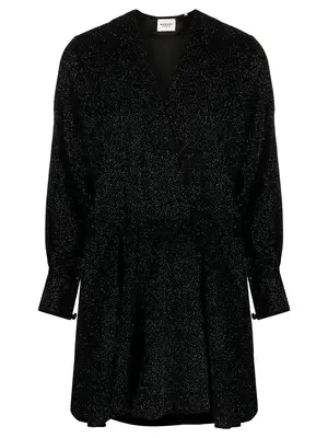 MARANT ETOILE Alexane Long-sleeve Dress - Black