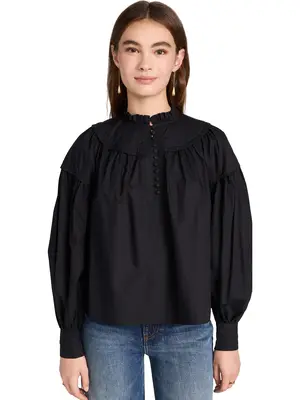 Ulla Johnson Marika Blouse - Noir
