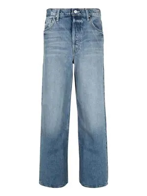 MOTHER The Spinner Wide-leg Jeans - Blue