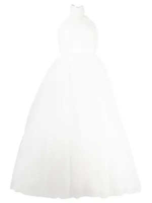 GIAMBATTISTA VALLI Giambattista Valli Halterneck Tulle Dress