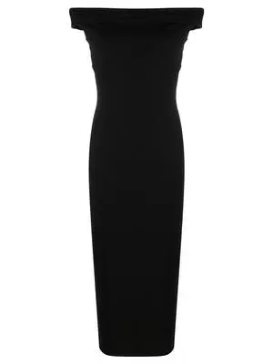Reformation Sonali Knit Dress In Black - 70% Off | Editorialist