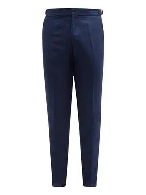 Orlebar Brown Orlebar Brown Griffon Linen Trousers Navy