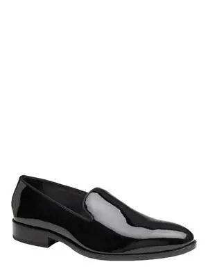 Johnston & Murphy Gavney Patent Loafer - Black Patent