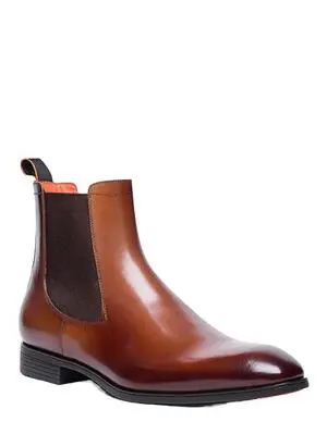 Santoni Detoxify Chelsea Boot - Brown
