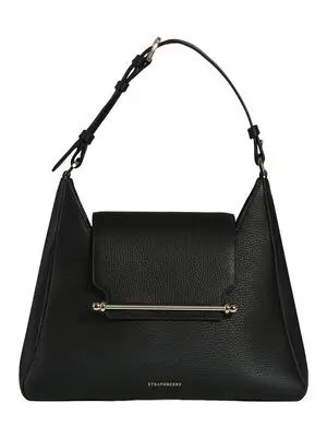 Strathberry Multrees Leather Hobo - Black