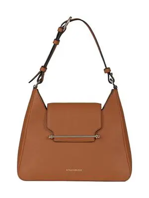Strathberry Multrees Leather Hobo - Tan