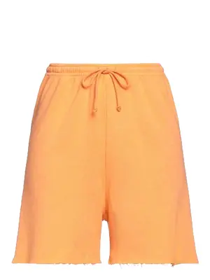 John Elliott Sweatshirt Fleece Shorts - Orange