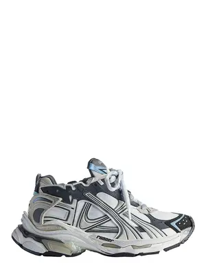 Balenciaga Runner Gradient Sneakers White Multi
