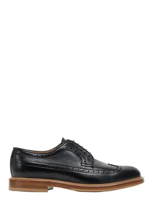 Brunello Cucinelli Leather Brogues - Black