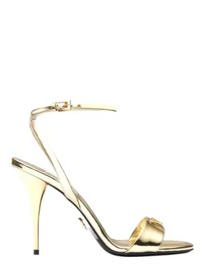 PRADA Prada 100mm Brushed-Finish Sandals