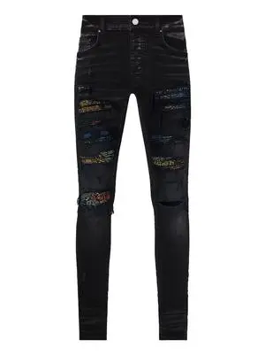 Amiri Thrasher Rainbow Paisley Jeans - Black