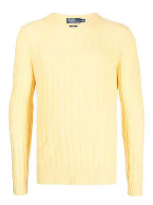 Polo Ralph Lauren Cable-knit Jumper - Yellow