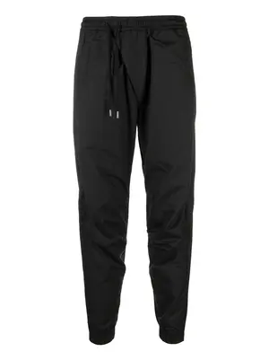 MAHARISHI Off-centre Drawstring Track Pants - Black