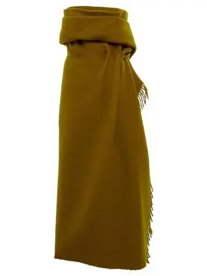 THE ROW Nimah Wool And Mohair Maxi Dress - Green