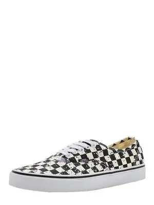 VANS Vans Authentic Low Top Lace-Up Sneakers Splatter Checkerboard/multi