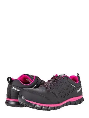 REEBOK Sublite Cushion Work Comp Toe Eh Athletic Shoes - Black