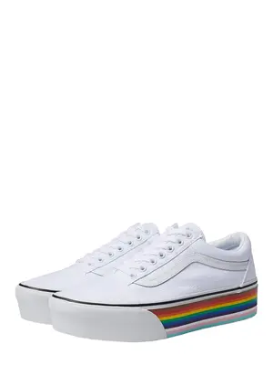 VANS Vans Old Skool Stackform Suede/Canvas Shoes Multi