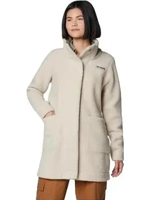 Columbia Fleece Long Jacket - Tan