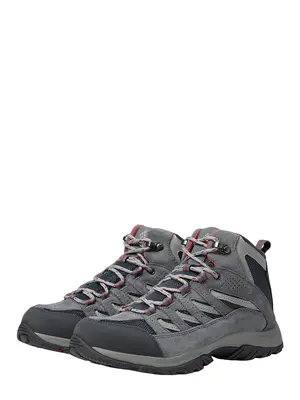 Columbia Columbia Crestwood Mid Waterproof Trail Shoe Gray